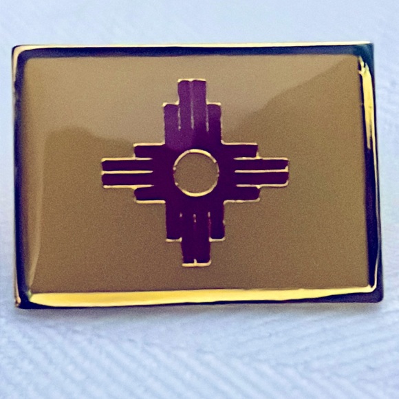 Jewelry | Vintage New Mexico Flag Lapel Pin | Poshmark
